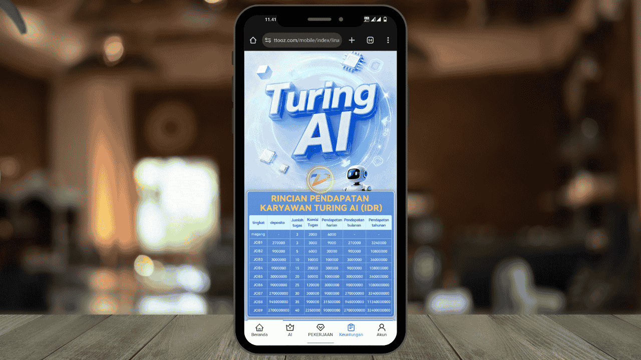 Waspadai Turing AI di ttooz.com: Aplikasi Baru Bermodus AI yang Diduga Menipu Pengguna dengan ...